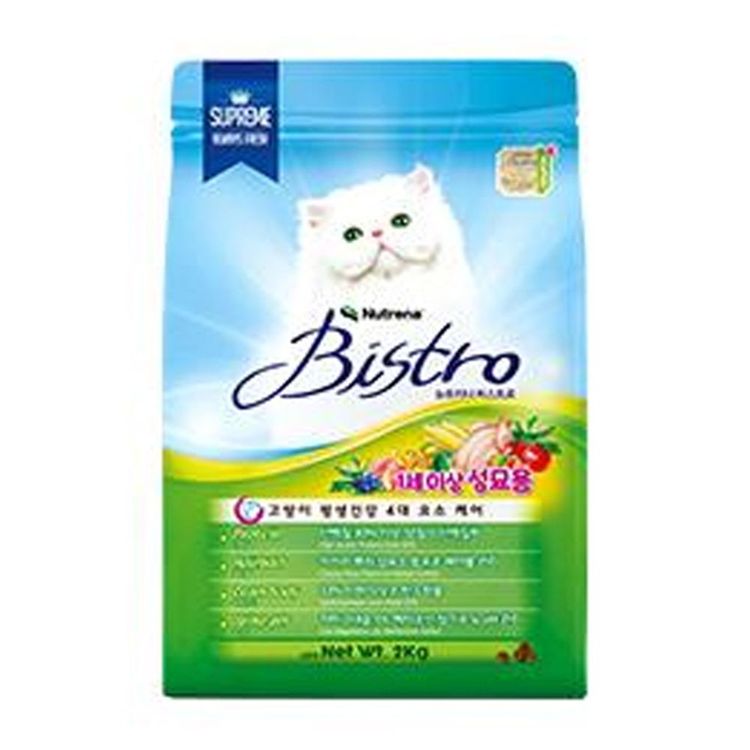 고양이어덜트사료 고양이 비스트로캣 어덜트 2kg 1p 반려묘 건식 사료 홈플러스 판매자택배