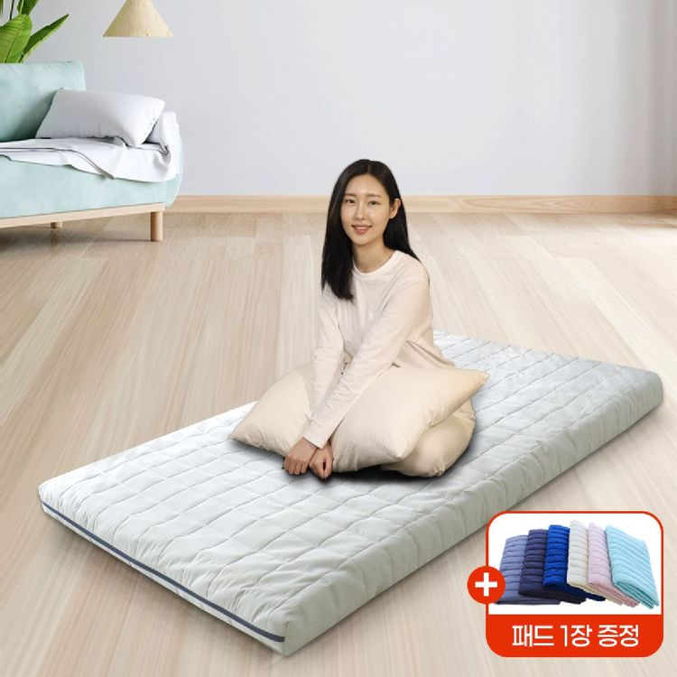 12존 프리미엄 토퍼매트리스 침대 바닥 허리에좋은 매트릭스 Ss 8cm 아이보리 홈플러스 택배배송