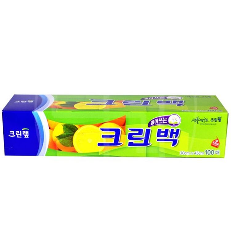 크린랩 크린백 30x45cmx100매 크린팩 비닐백 봉투 홈플러스 택배배송