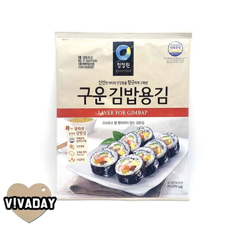 청정원 잘 찢어지지 않는 구운 김밥용김 전장김 10매 1봉 홈플러스 택배배송