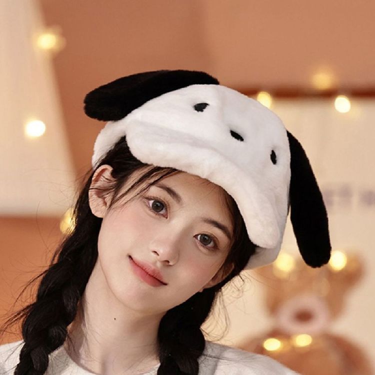 산리오 N8131d7734b 입체모자 포차코 1p 겨울 방한 성인 털모자 홈플러스 택배배송