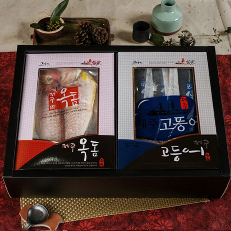 제주魚家 정직한 제주의 맛 프리미엄 옥돔and고등어 혼합세트 2kg옥돔3미고등어살5 홈플러스 택배배송