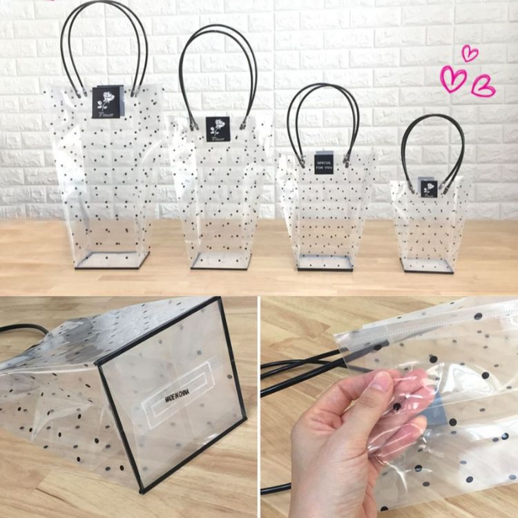 땡땡이사다리쇼핑백 대 쇼핑백 꽃쇼핑백 화분쇼핑백 홈플러스 택배배송