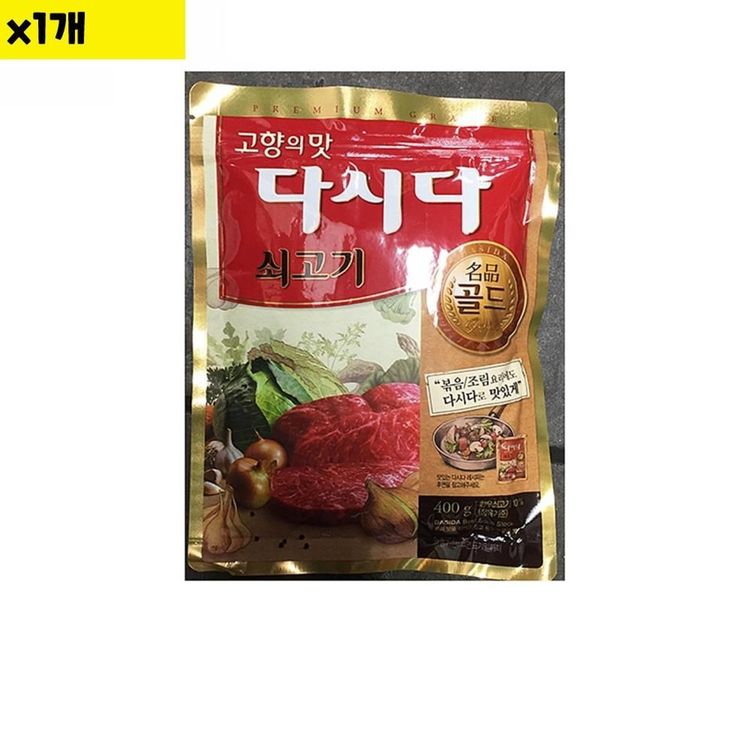 식자재 도매 쇠고기다시다 골드 백설 400g 1개 홈플러스 택배배송