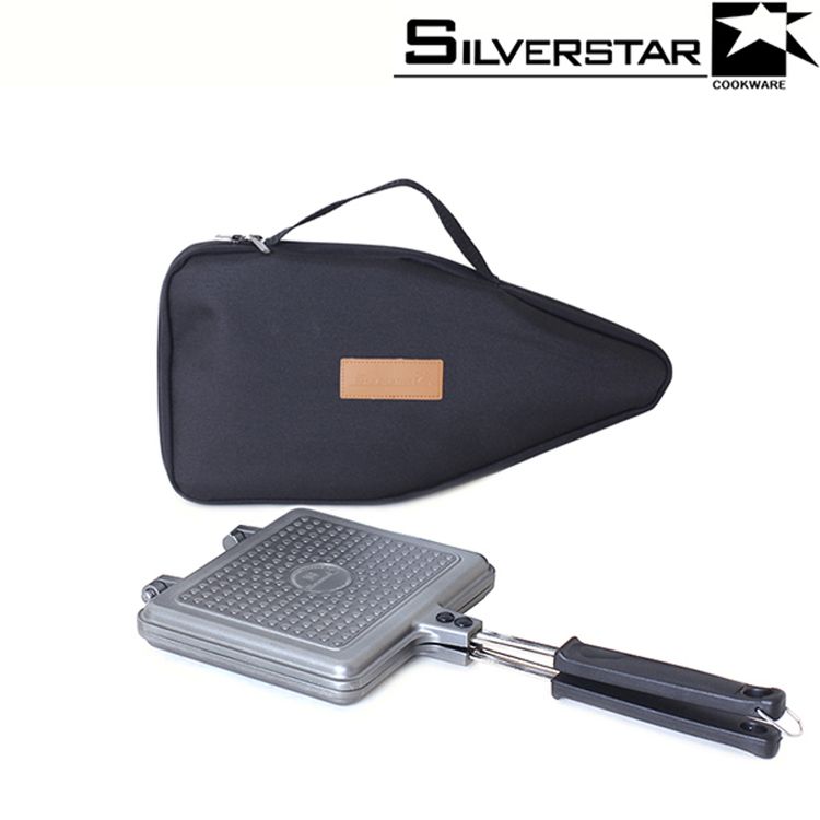 Silverstar 실버스타 오아이씨 인덕션 사각와플팬 2p 와플팬 16x18cm 홈플러스 택배배송