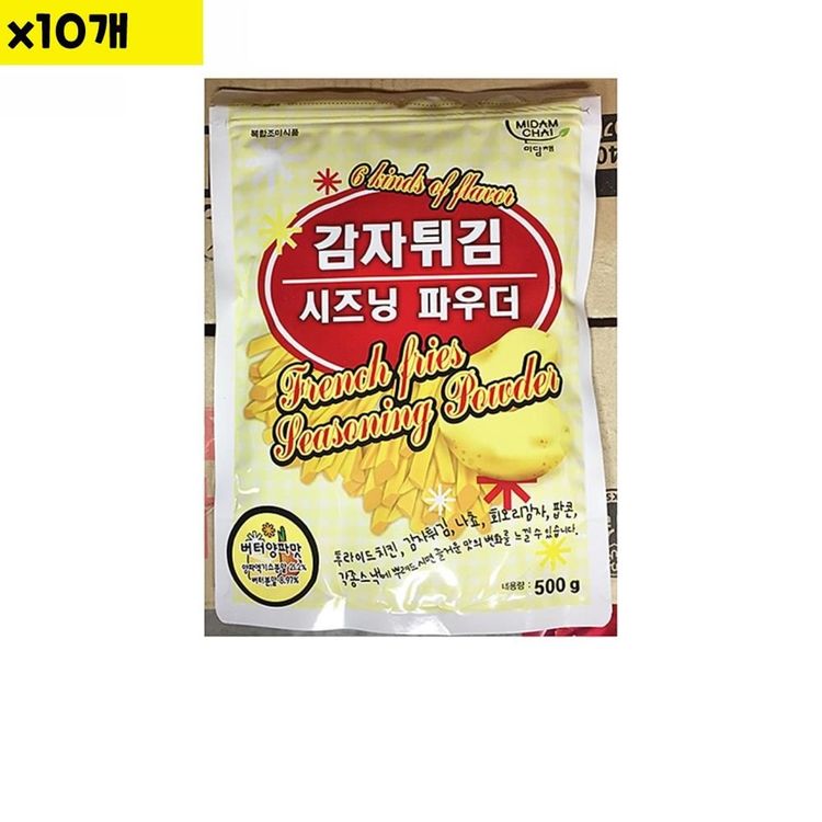 식자재 버터양파맛 감자튀김 시즈닝 500g X10개 홈플러스 택배배송
