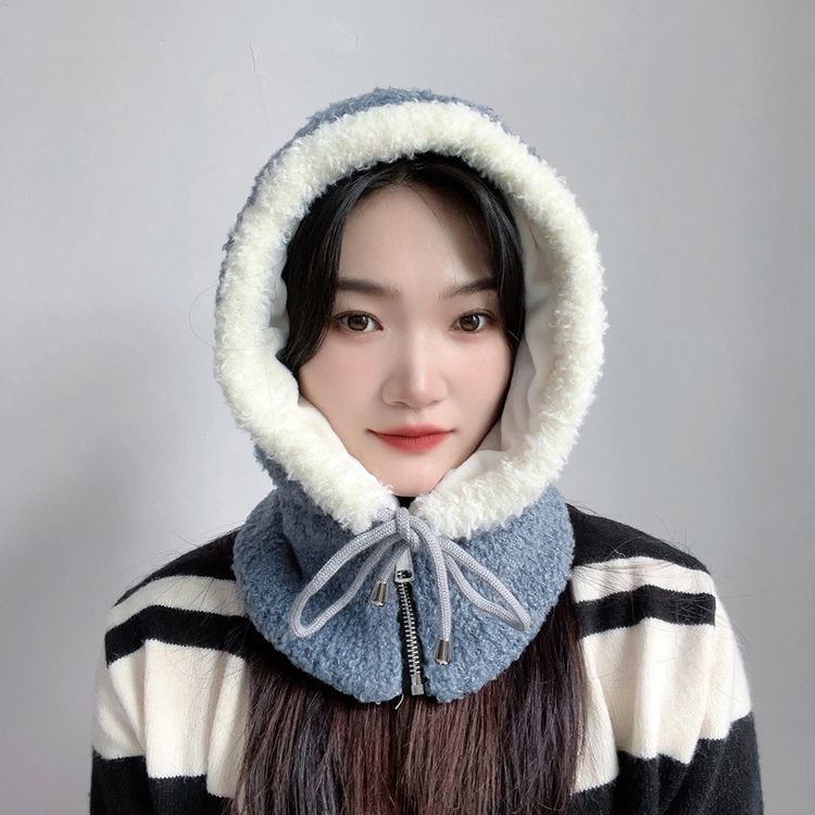 뽀글이 후드넥워머 겨울바라클라바 니트후드모자 홈플러스 택배배송