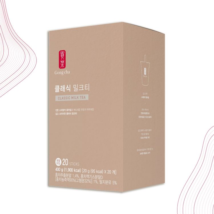 공차 리프레쉬 진한 클래식 크리미 밀크티 분말 20포 홈플러스 택배배송