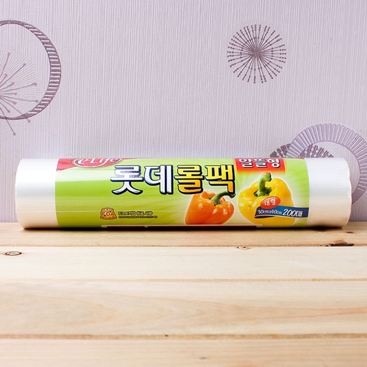 200매 롯데위생롤팩 New 알뜰형대 비닐 크린백 홈플러스 택배배송