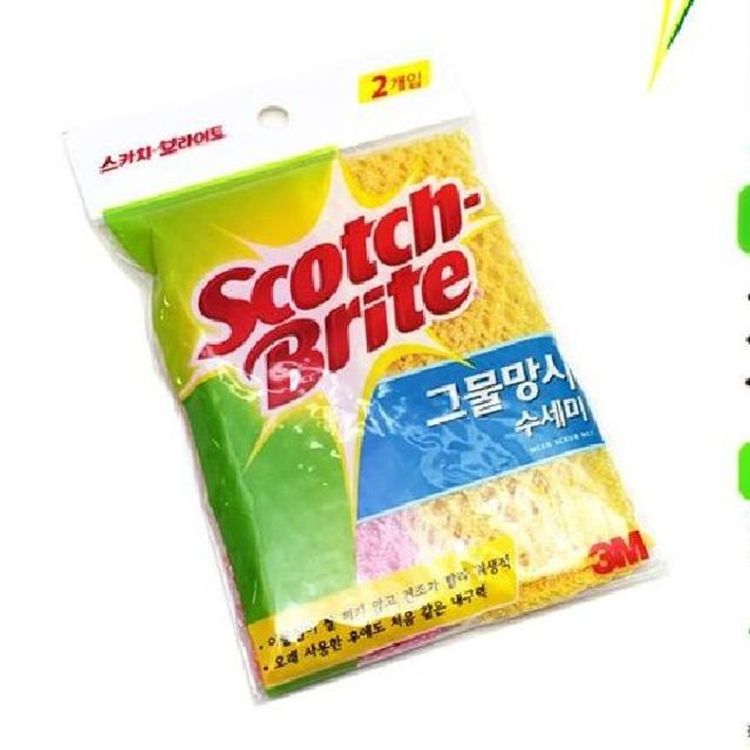 Sm스카치브라이트 그물망사 수세미 2개 설거지 홈플러스 판매자택배