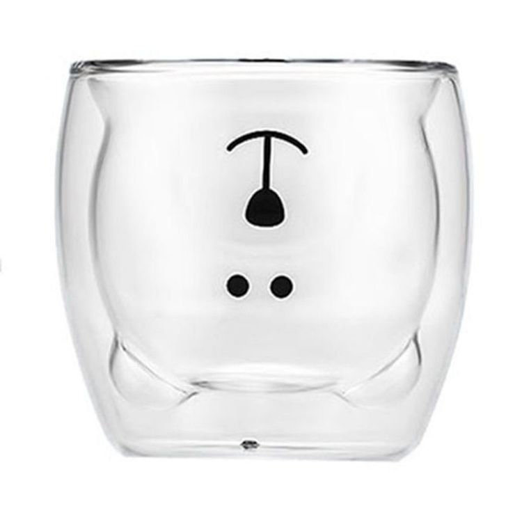 이중 유리컵 뚜껑 카페컵 내열 머그컵 커피컵 250ml 홈플러스 택배배송