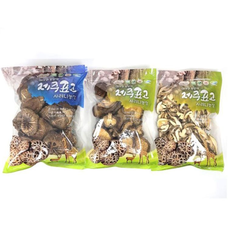 청정제주 참나무 원목 표고버섯 대표상품3팩 대용량 실속세트580g 홈플러스 택배배송