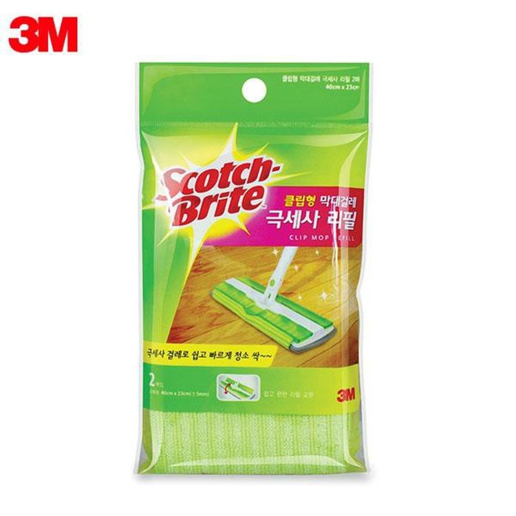 바보사랑 3m 브라이트 클립형 막대걸레 청소포 리필 홈플러스 택배배송