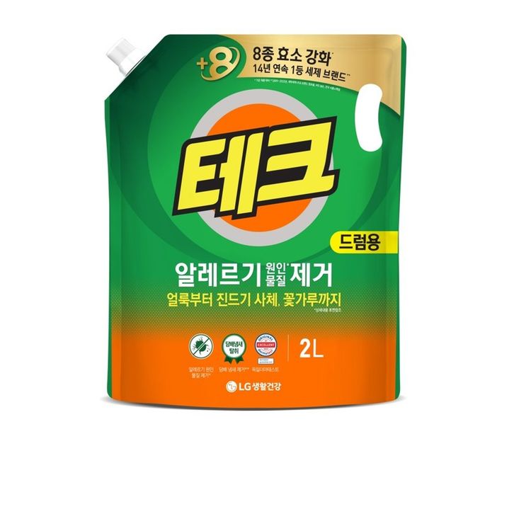 Lg생활건강 테크 진드기제거 리필 드럼 2l 홈플러스