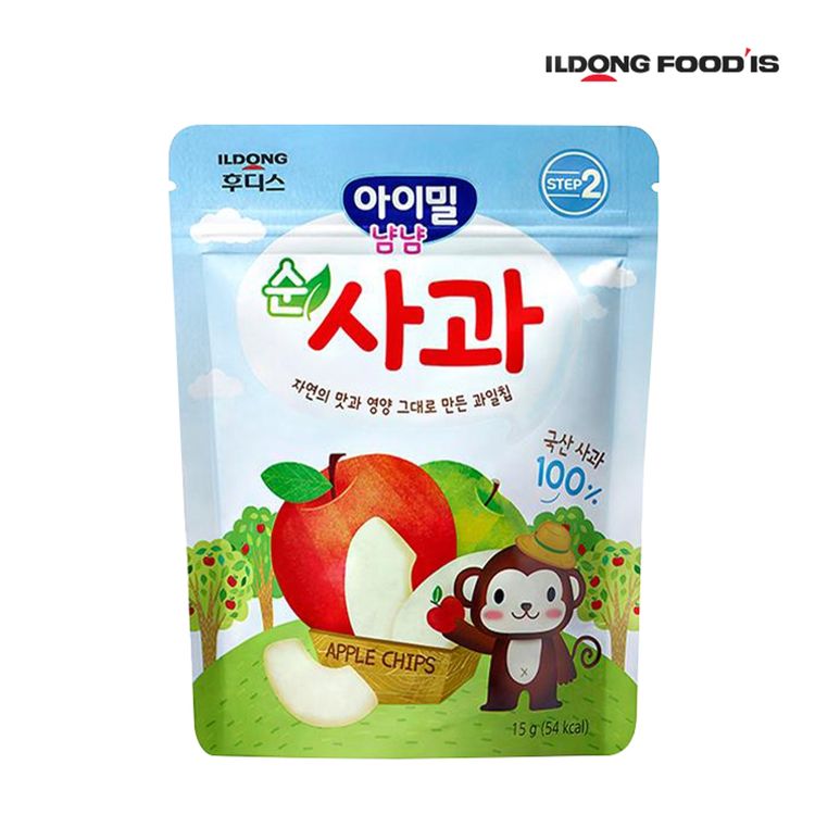 일동후디스 아기밀냠냠 과일칩 순사과 15g 홈플러스 택배배송