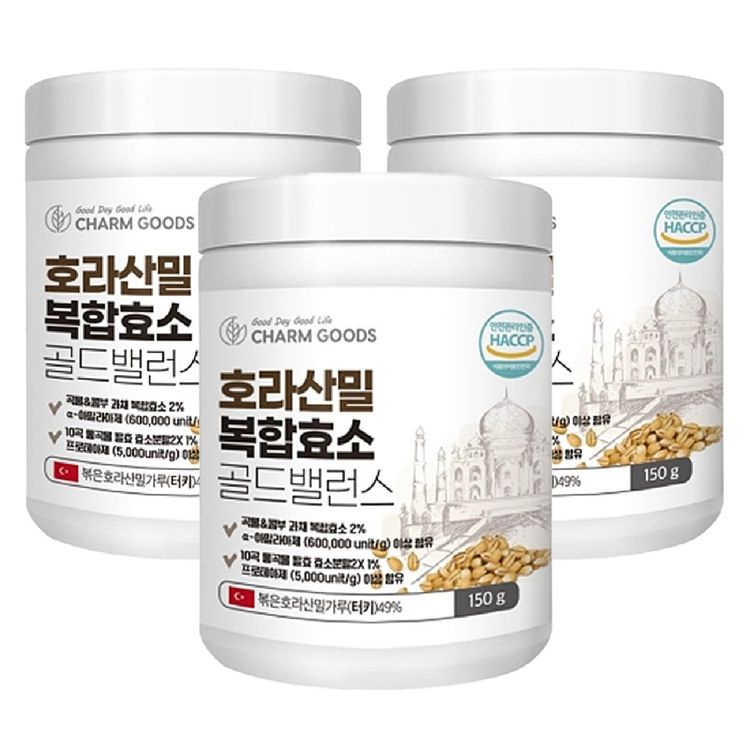 참굿스 호라산밀 복합효소 골드밸런스 150g X3통 홈플러스 택배배송