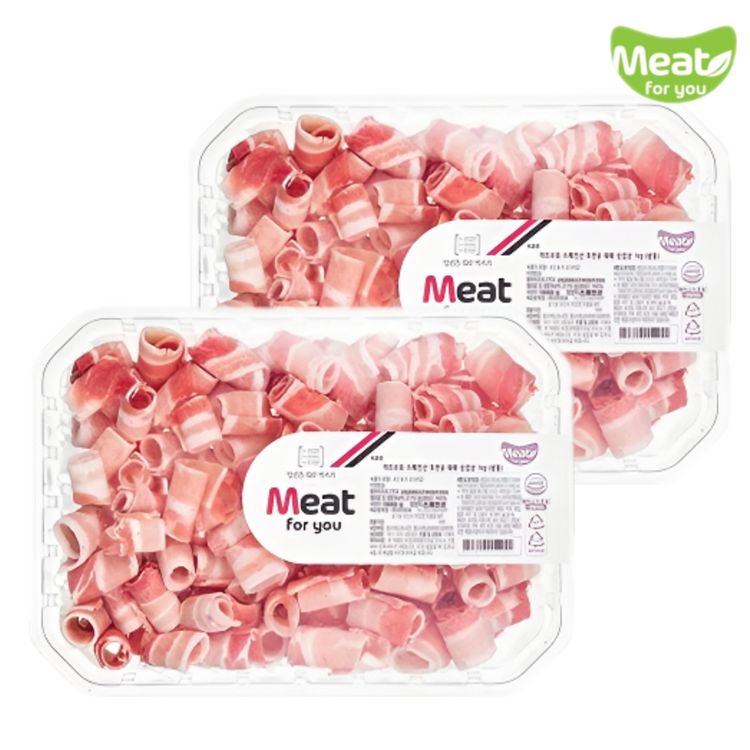 미트포유 무연골 대패삼겹살 2kg1kg1kg 스페인산 냉동삼겹살 홈플러스 택배배송