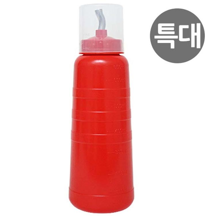 스텐 노즐 소스병 특대 530ml 뚜껑 양념 케찹 초장병 홈플러스 택배배송