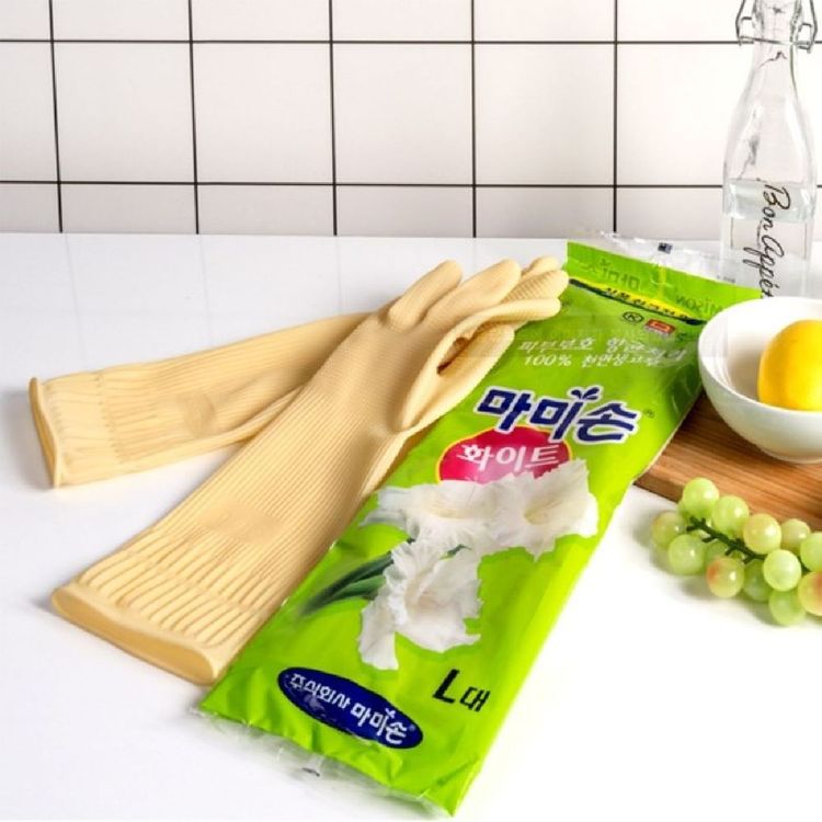 마미손 식품전용 고무장갑 대 화이트 L 홈플러스 택배배송
