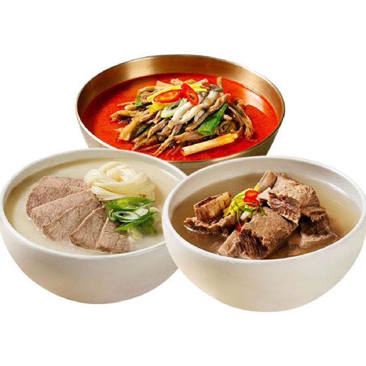 Fresh 선미식품 즉석탕 3종 X각2봉 총6봉 육개장설렁탕갈비탕 홈플러스 택배배송