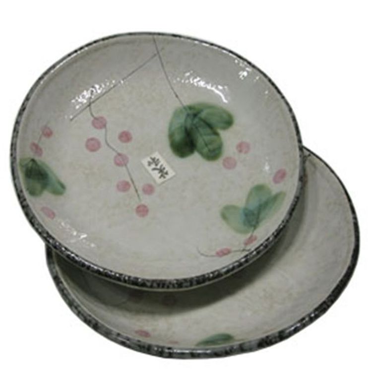 도자기 Nc1848f1764 접시 반찬 그릇 대접 찬기 원형 매화 27cm 2p 홈플러스 택배배송