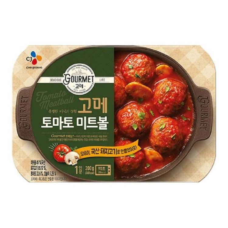 CJ 고메 토마토 미트볼 200G | 홈플러스