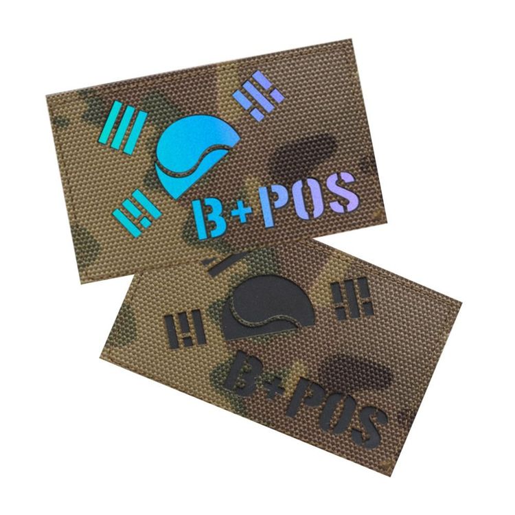 멀티캠 원단 홀로그램 반 태극기 Bpos 패치 홈플러스 택배배송