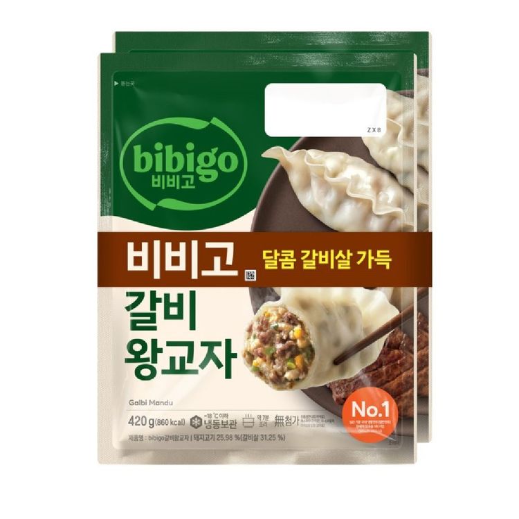 씨제이_비비고갈비왕교자_420G*2 | 홈플러스