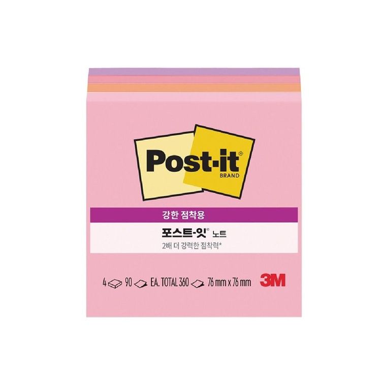 분류 3M 포스트잇 SSN 654-4SS 플라밍고 | 홈플러스 택배배송