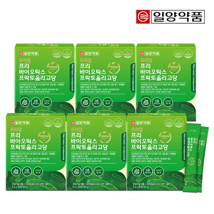 일양약품 프라임 프리바이오틱스 프락토올리고당 30포 6박스 홈플러스 택배배송