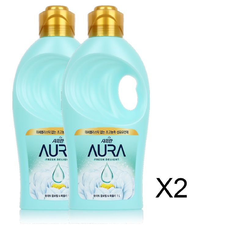 Lg생활건강 Aura딜라이트용기23l화이트플로럴x2개 홈플러스 택배배송