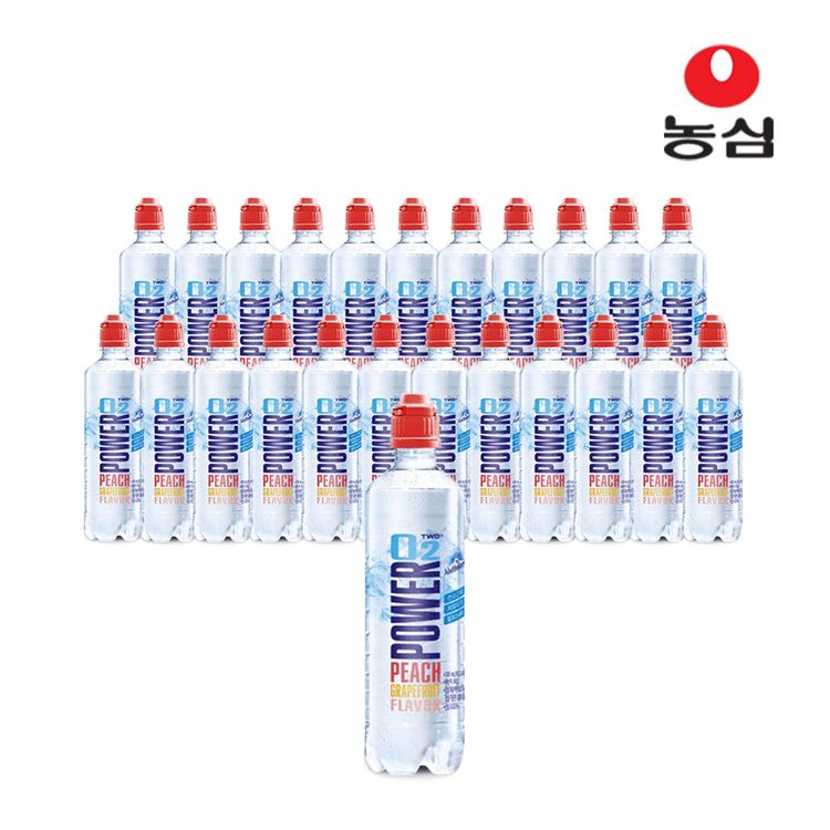 농심 파워오투 복숭아자몽 500ml X 24 1박스 홈플러스 택배배송