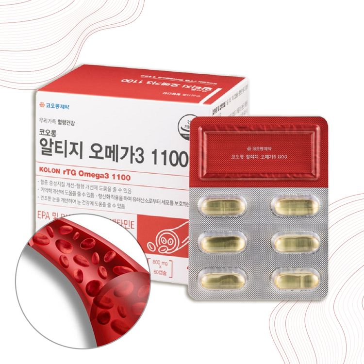KO-Ph 알티지 오메가3 EPA DHA 1100mg 캡슐 60정 | 홈플러스 판매자택배