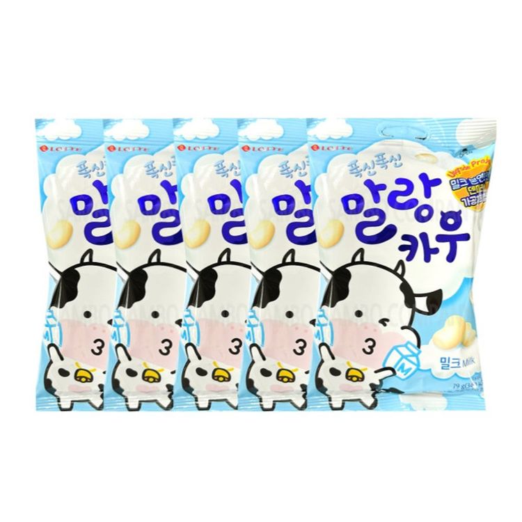 푹신푹신말랑카우밀크맛 말랑카우밀크 79g 5개 홈플러스 택배배송