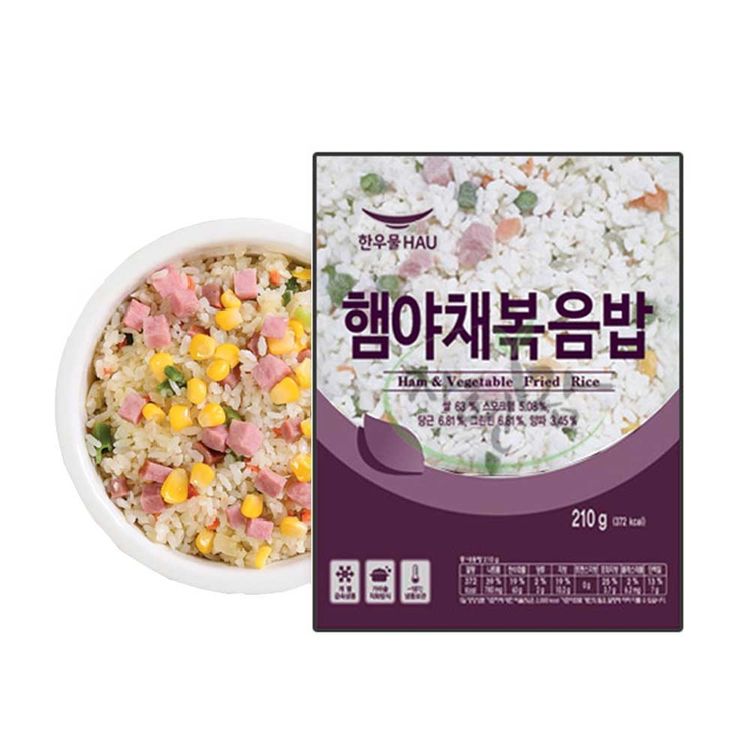 후레쉬 냉동볶음밥 다이어트 즉석밥 햄야채볶음밥 210g X10봉 홈플러스 택배배송