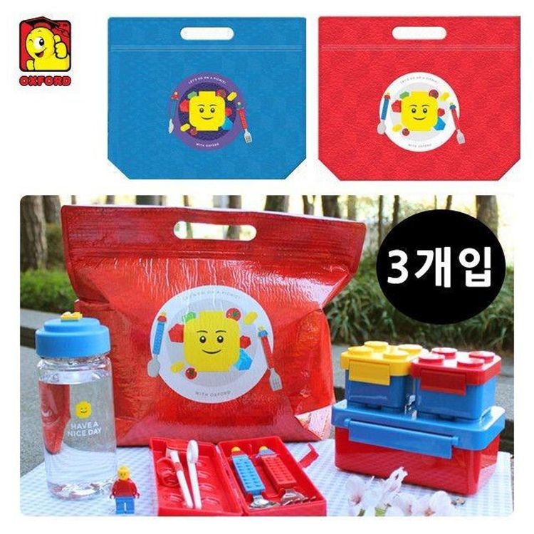 피크닉 아동도시락가방 3개입 보냉백 옥스포드 홈플러스 택배배송