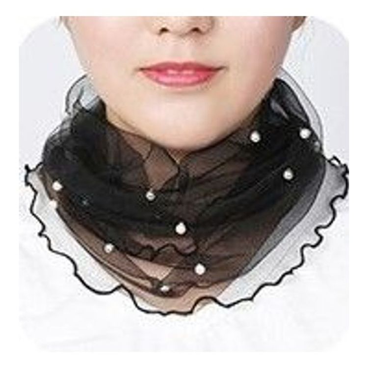 마카담아쉬폰진주넥워머 골프넥워머 매쉬스카프 홈플러스 택배배송