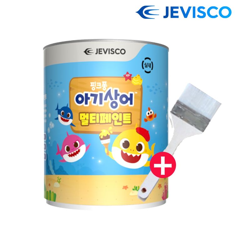 제비스코 핑크퐁 아기상어 멀티페인트페인트붓증정 홈플러스 택배배송
