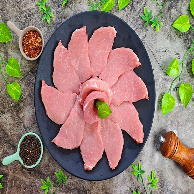 국내산 냉장 돼지고기 등심 돈가스용 연육작업있음 5mm 두께 1kg 홈플러스 택배배송