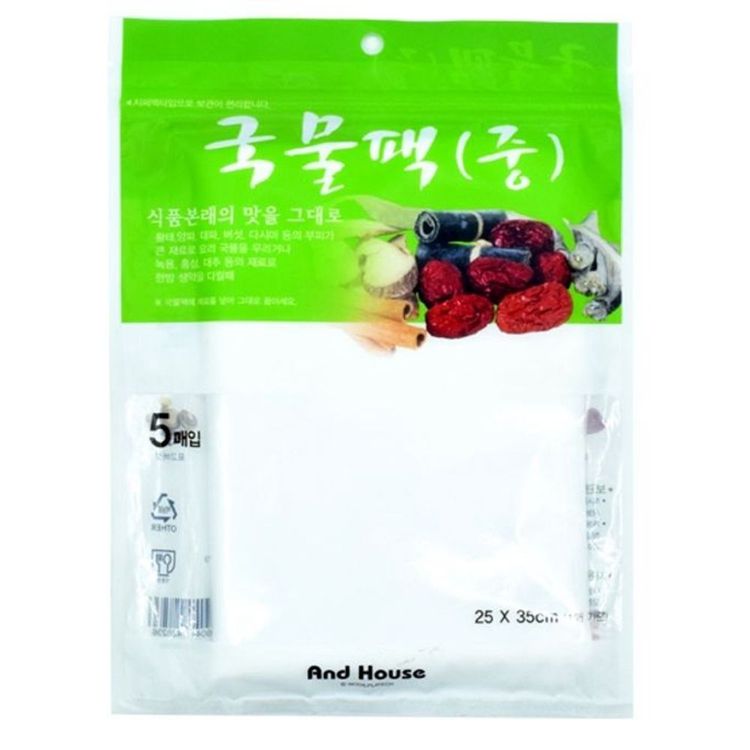 국물팩 육수팩 다시팩 육수 주머니 국물 내기 중 5매 홈플러스 택배배송