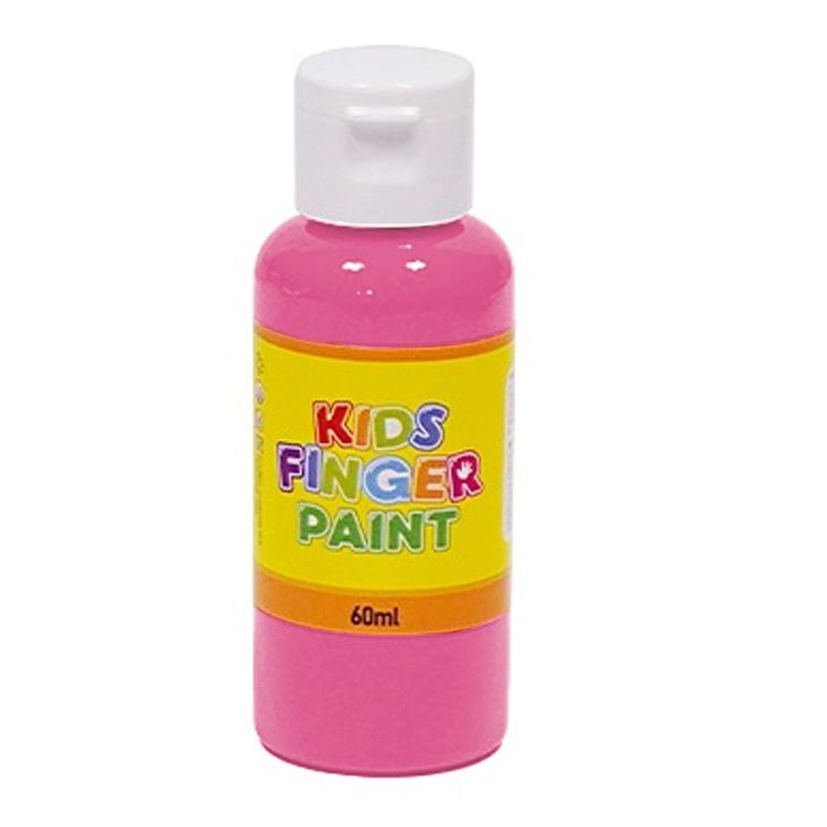 키즈맘아트 미술놀이 핑거페인트 60ml 분홍색 홈플러스 택배배송