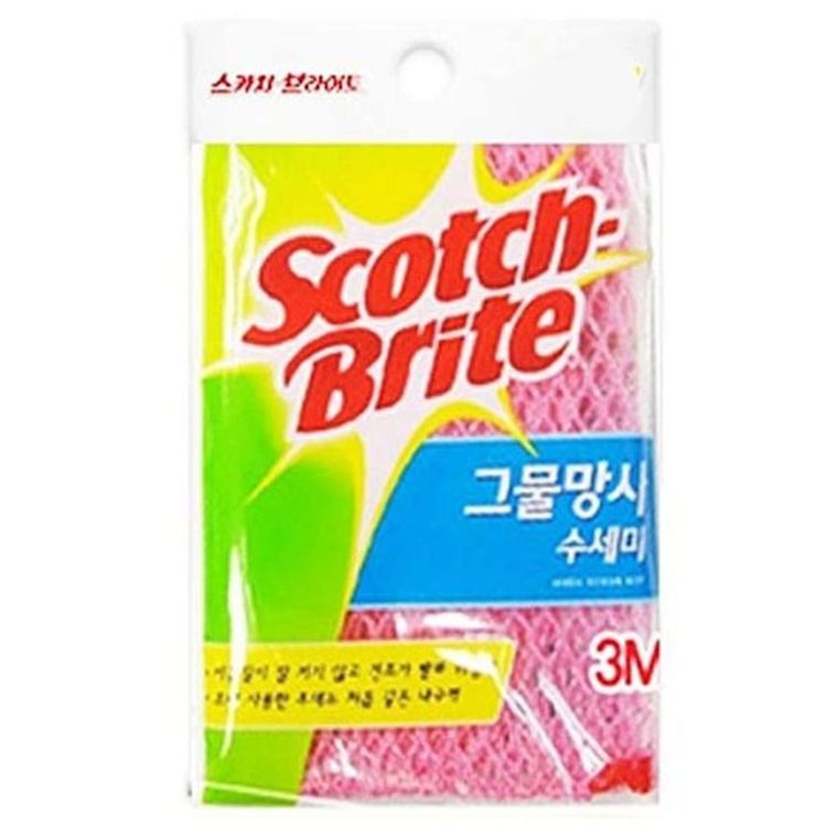 3m 실용적인 N6083699701 스카치 브라이트 그물 망사 수세미 1p 스폰지수세미 부 홈플러스 택배배송