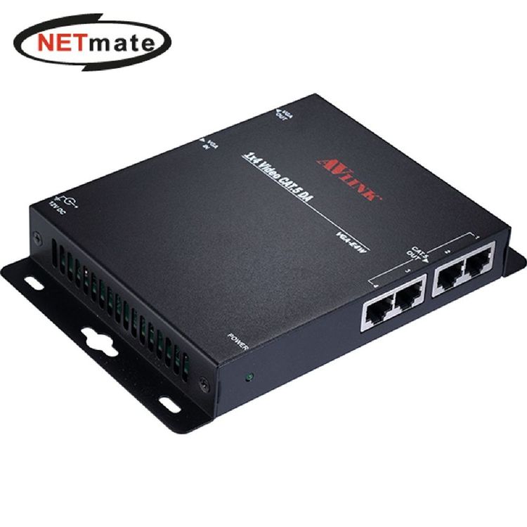 넷메이트 Vga E4w Vga 1대5 벽걸이형 리피터로컬300m 홈플러스 택배배송