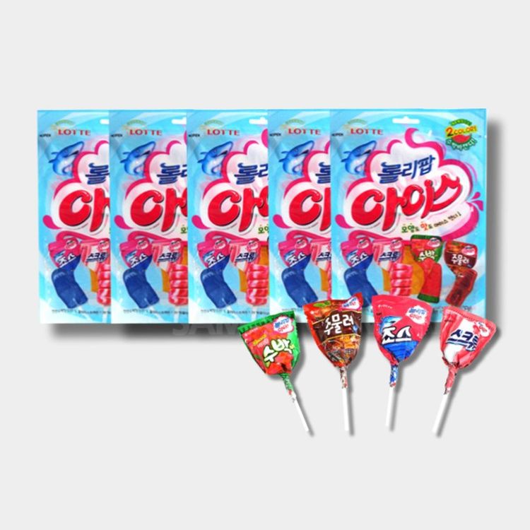 롤리팝아이스 아이스캔디 롤리팝캔디 5봉지 홈플러스 택배배송