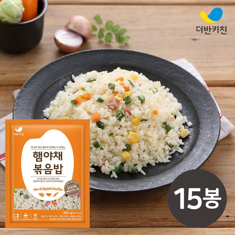더반키친 햄야채볶음밥 300g X 15개t4392x15 홈플러스 택배배송