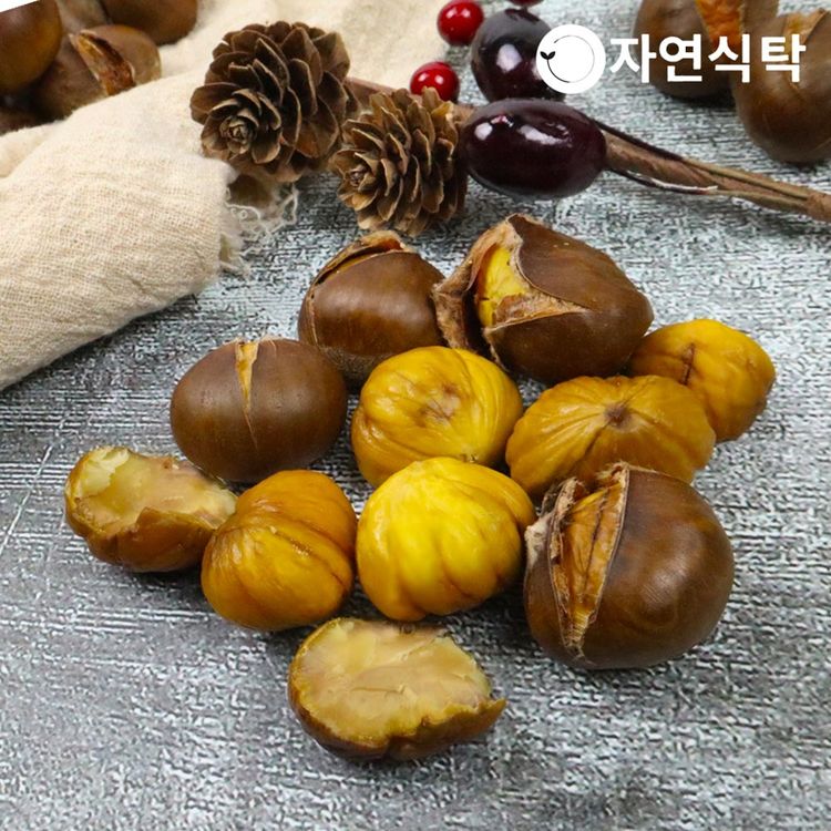 자연식탁 고당도 스윗밤 스테비아 칼집 약단밤 500g X8팩 홈플러스 판매자택배