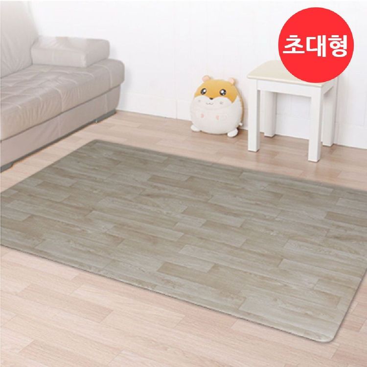 아기노리 디자인홈매트 라이트우드 단면 초대형 홈플러스 택배배송