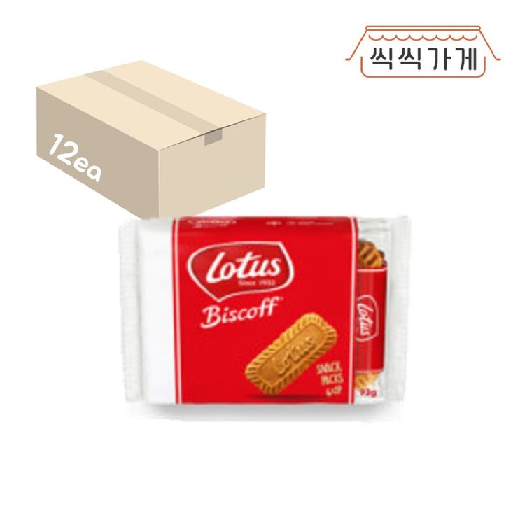 씩씩가게 로투스 비스코프 93g X 12ea 한박스 홈플러스 택배배송