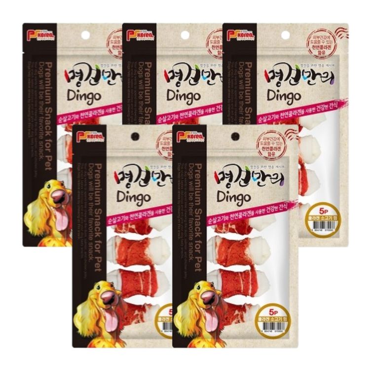명견만리 소고기 딩고 강아지 껌 5px5개 홈플러스 택배배송