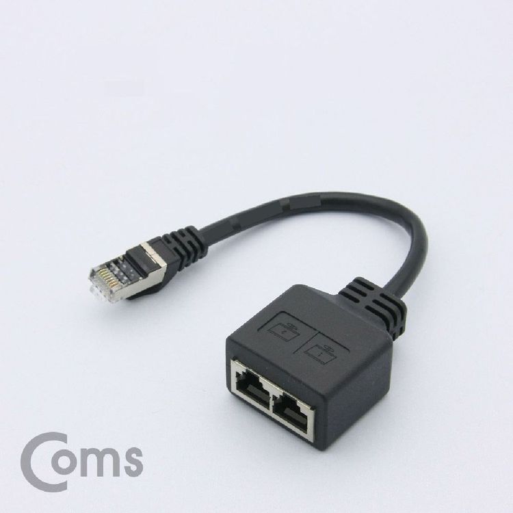 Coms 커플러rj45 T형 8p8c Stp 25cm 홈플러스 택배배송